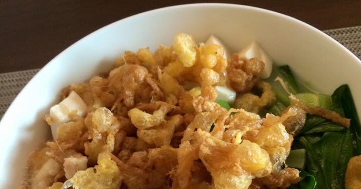 XO Fried fish Soup topped with Egg Floss by Terese Teo