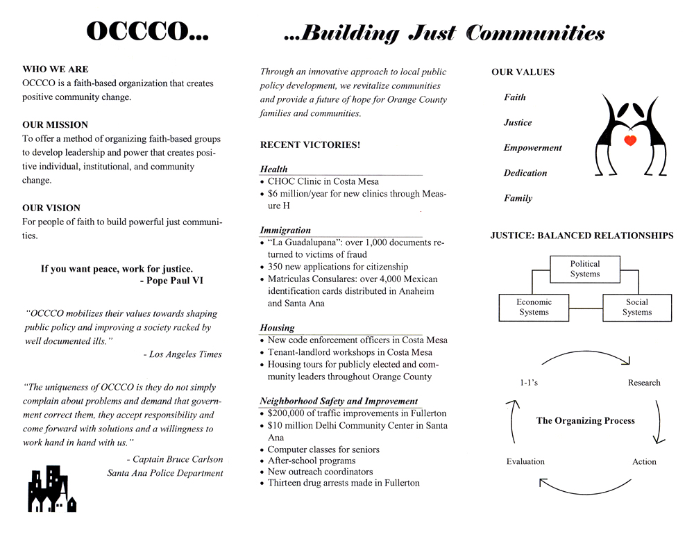OC Community Resources: OC Congregation Community Organization