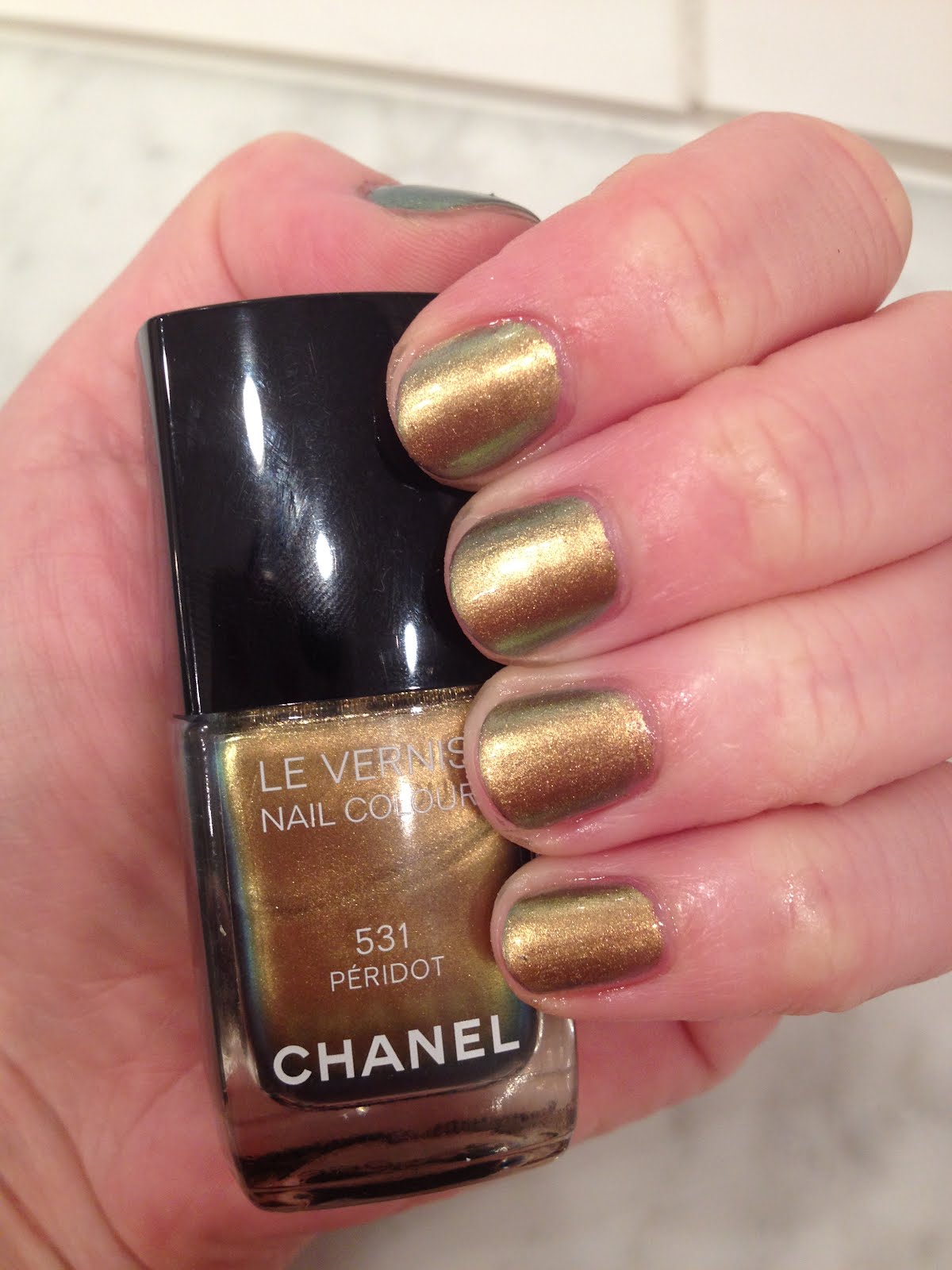 The Beauty of Life: Mani of the Week: Chanel Peridot
