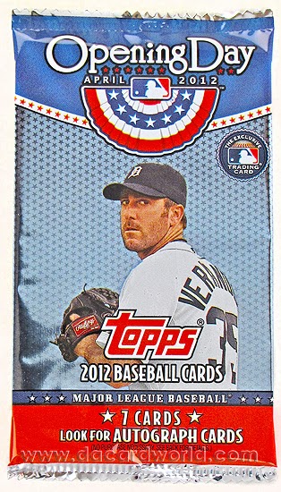Baseball Card Pack A Day: 2012 Topps Opening Day