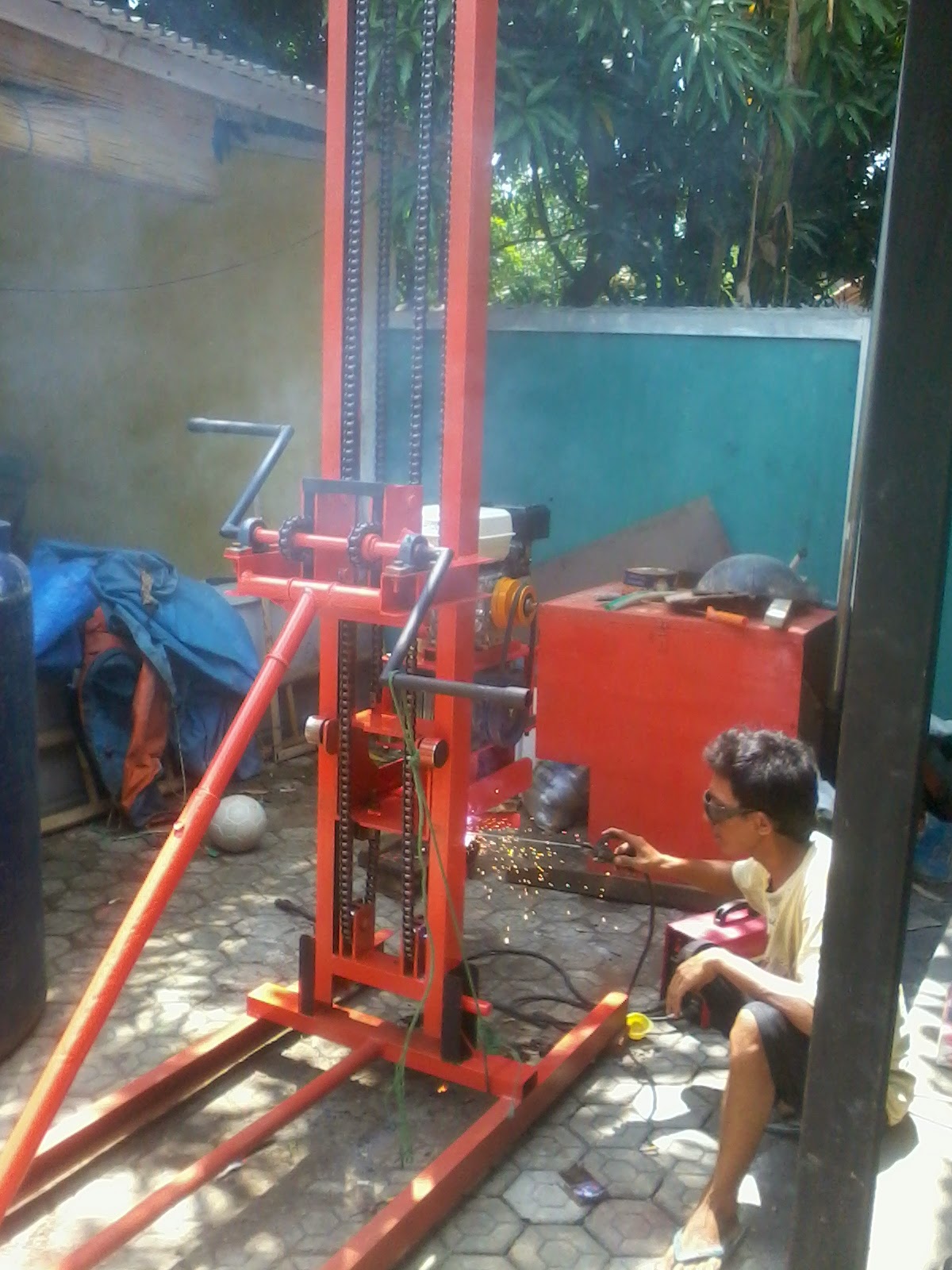 JUAL MESIN BOR SUMUR (POWER RIG) DAN AKSESORIS