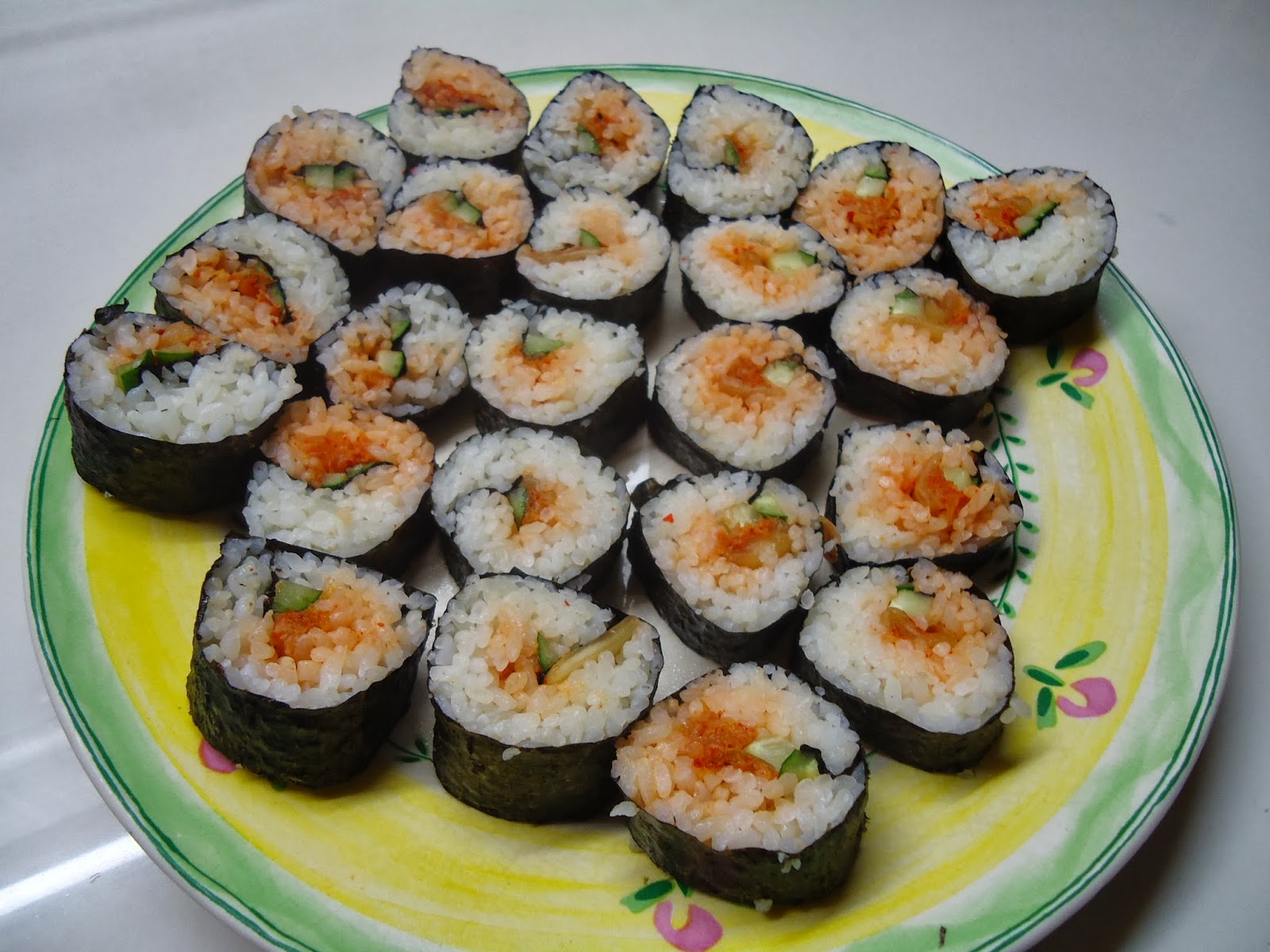 Kimchi Rice Roll (Kimbap) ~ My Cool Cakes