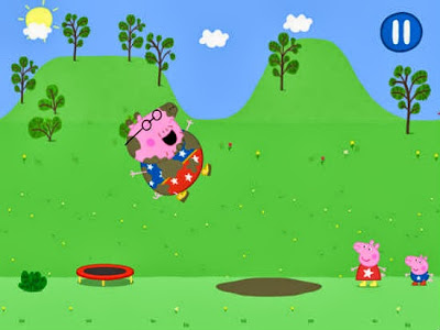 Squeaky Baby: Peppa Pig Daddy Pig's Puddle Jump App Review