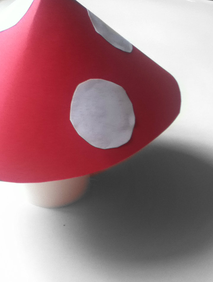 A Minority of One: Paper Toadstools DIY