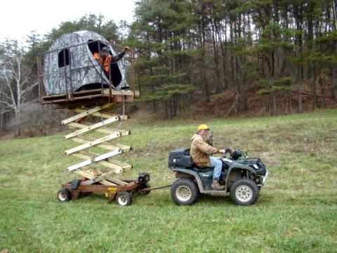 Marian's Hunting Stories, etc., etc., etc...: Crazy Deer Stands!