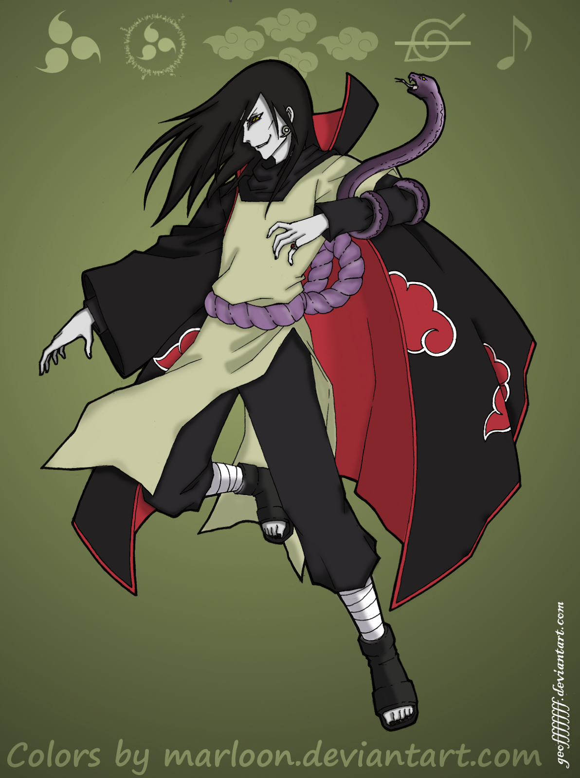 ADITYA PARAB - CG WORK: Orochimaru _ Naruto