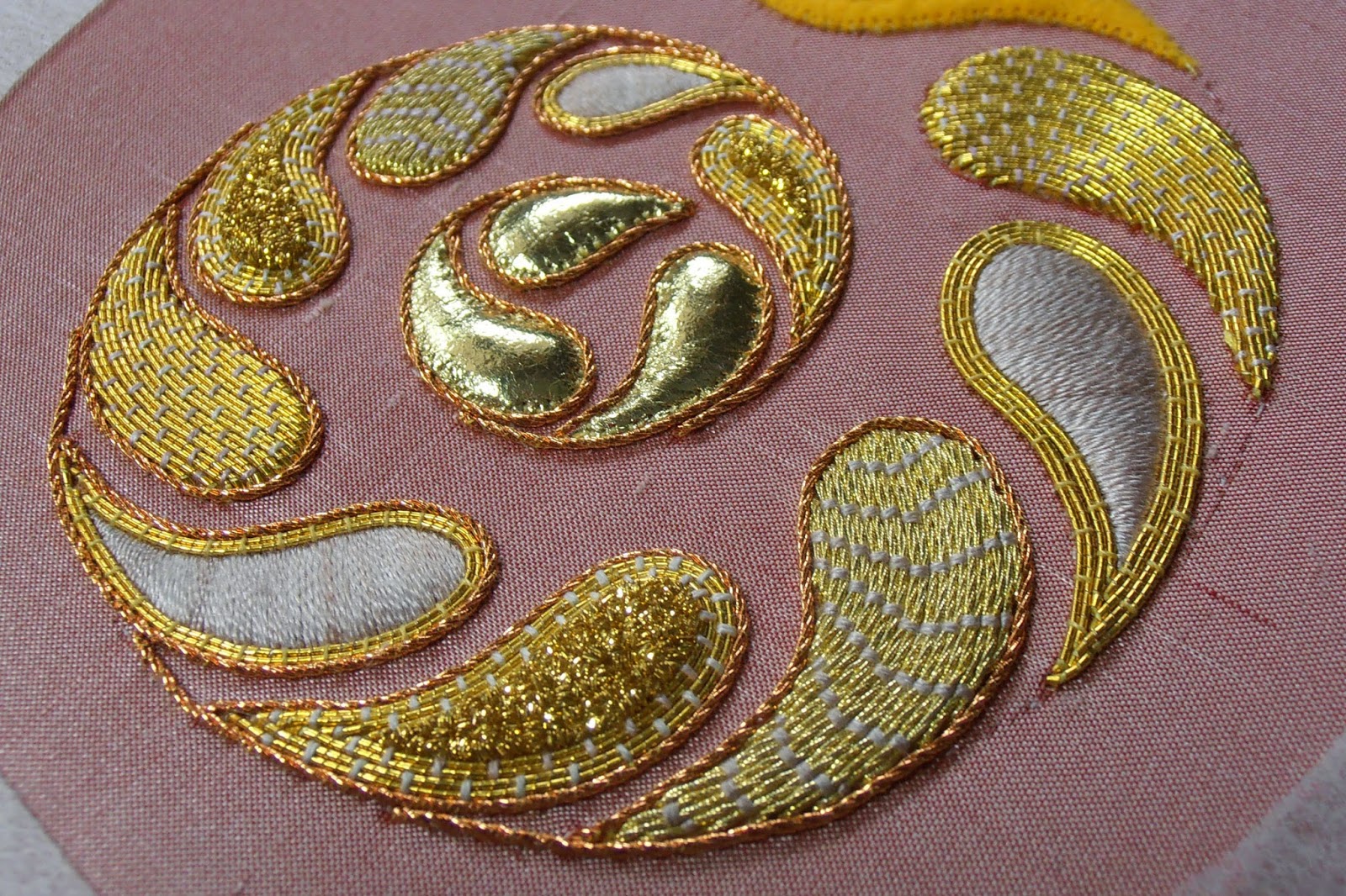 Goldwork progress