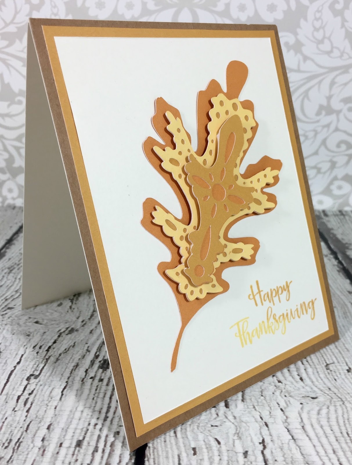 Courtney Lane Designs: Cricut Thanksgiving card