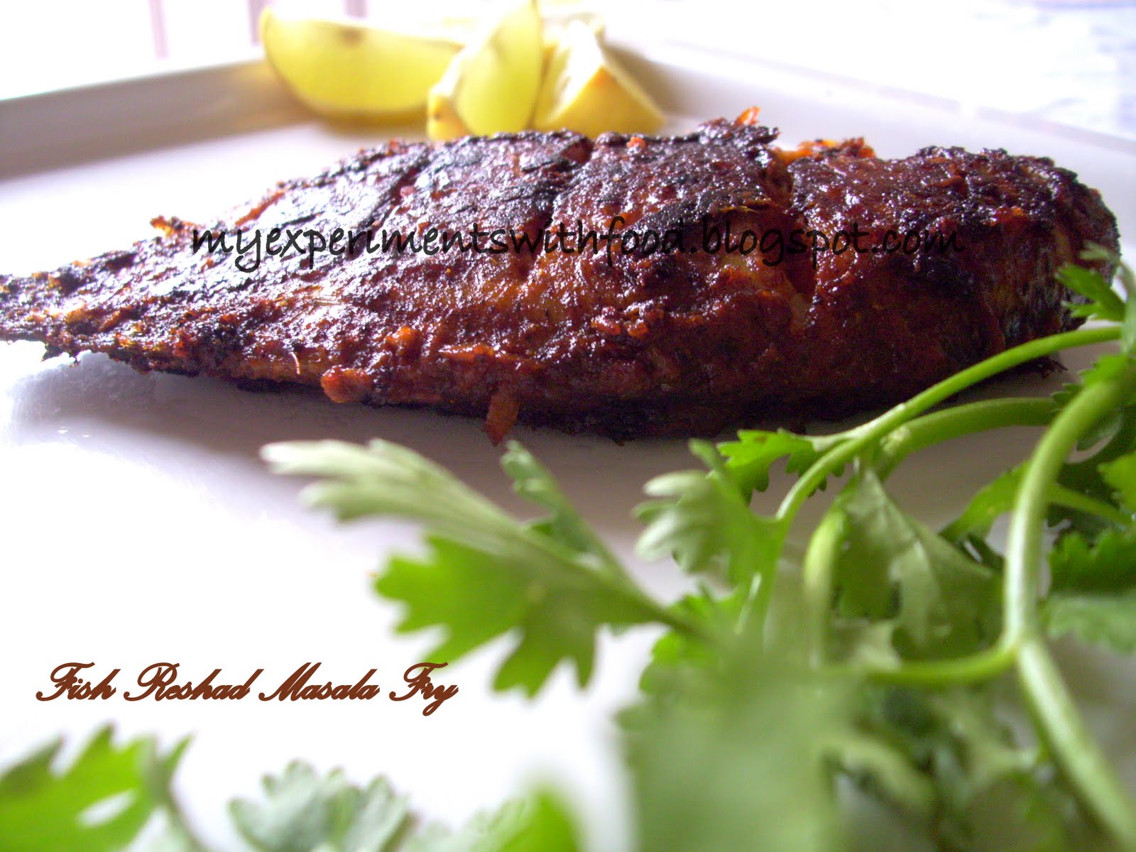 My Experiments With Food: Fish Reshad Masala (Goan Style) - Racheado ...