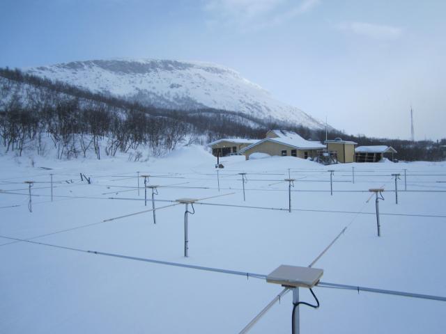 Kilpisjärvi Atmospheric Imaging Receiver Array: April 2011