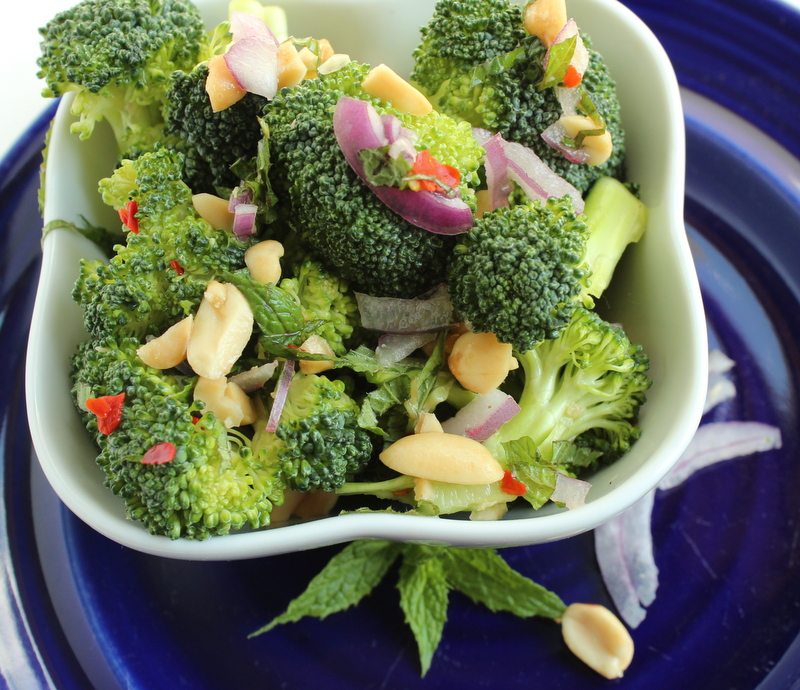 Tried in Blue: Tuesday's Twist: Thai Broccoli Salad