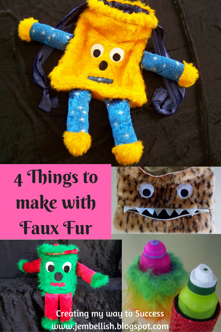 Creating my way to Success: 4 Things to make with Faux Fur