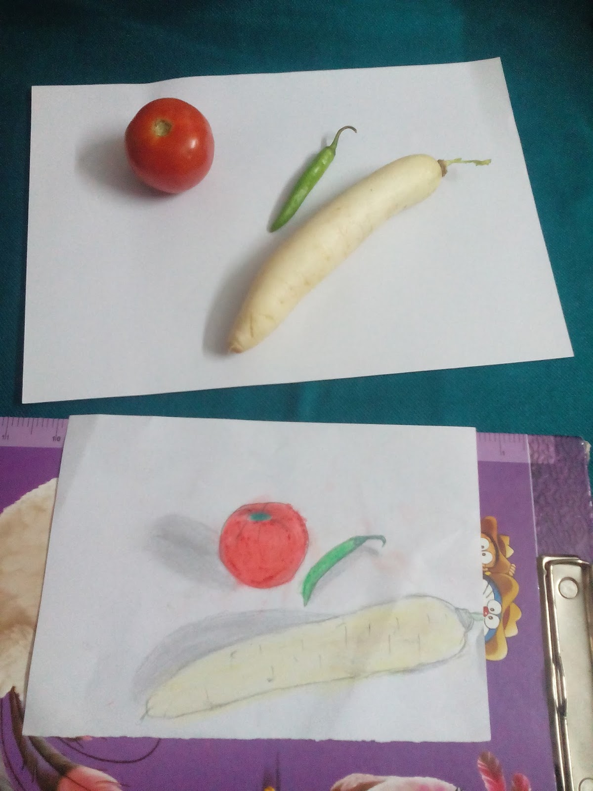 Mom-The First Teacher: Observational Drawing for Children