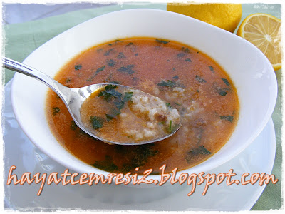 HAYATCEMRESİ: PİRİNÇ ÇORBASI