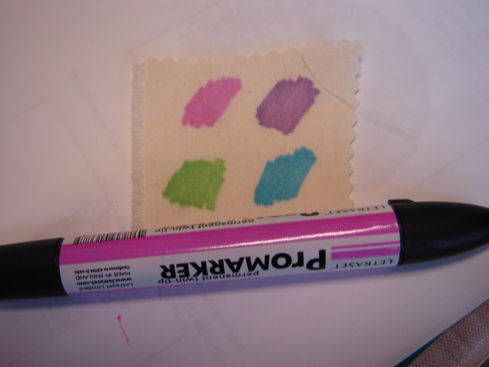 That Craft Place DT Inspiration Blog: Tutorial - Stamping on Fabric