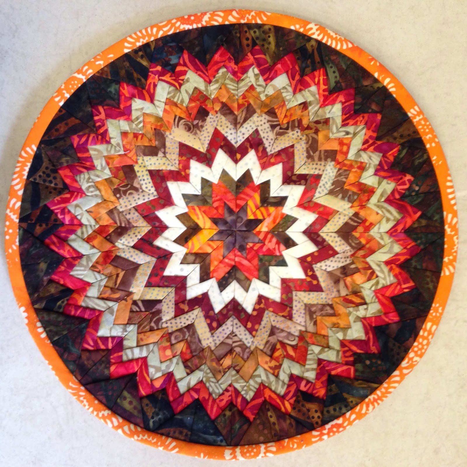 .: Folded Circle Centerpiece Class