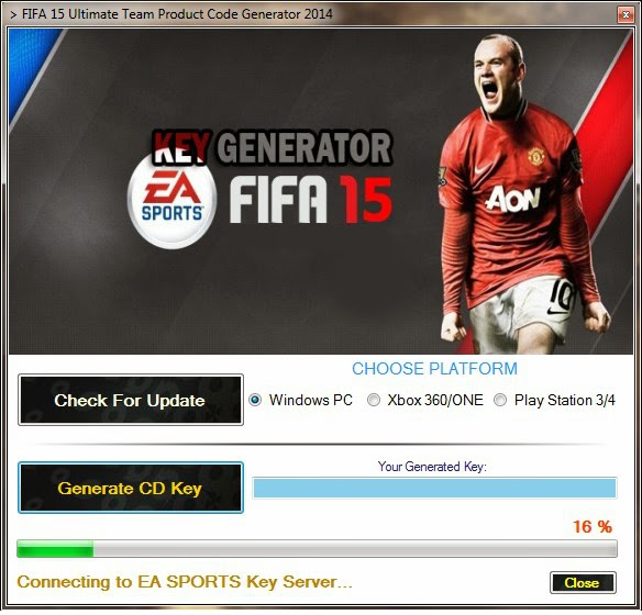 FIFA 15 Keygen for all platforms - PC, PS3, PS4, X360 and XBO / FIFA 15 ...