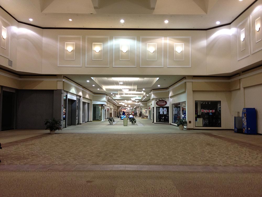 Sky City: Retail History: Parkwood Mall/Wilson Mall: Wilson, NC