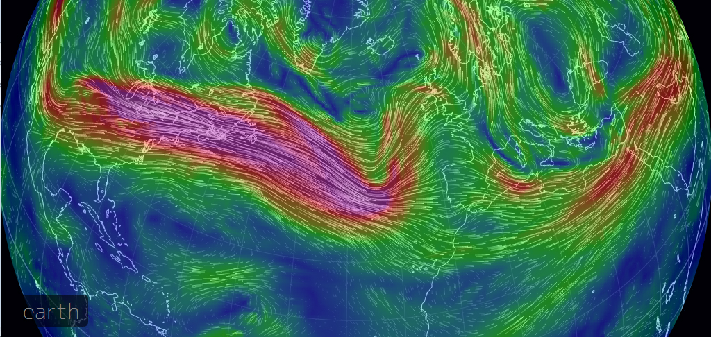 Streamscapes: EARTH WIND MAP