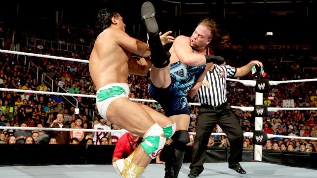 WWE In live!!!!: ALBERTO DEL RÍO vs ROB VAN DAM