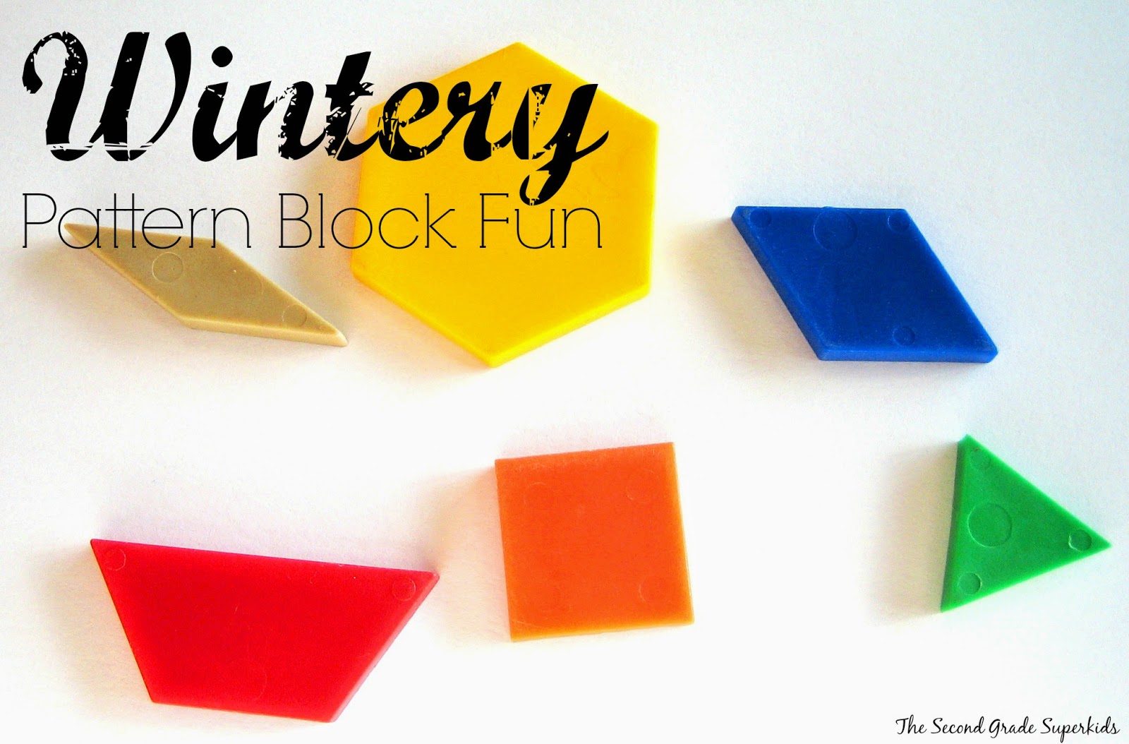 The Second Grade Superkids: Wintery Pattern Block Fun