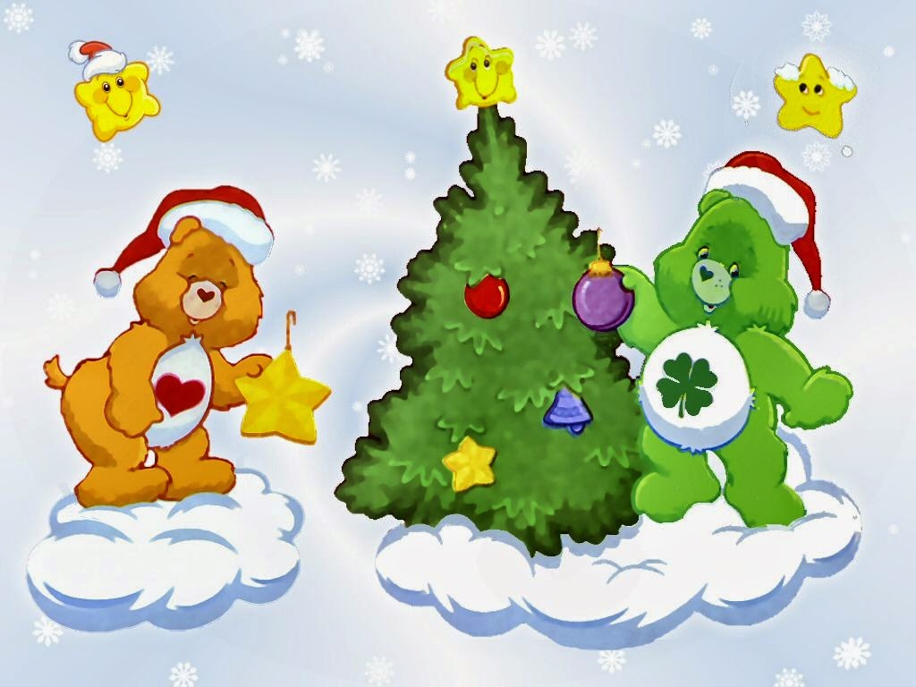 Care Bears en Navidad: Fondos, Tarjetas o Invitaciones para Descargar ...