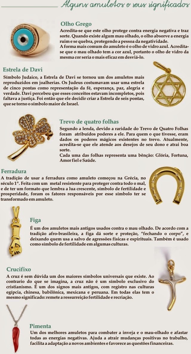 Blog da Márcia Barcelos: AMULETOS DA SORTE