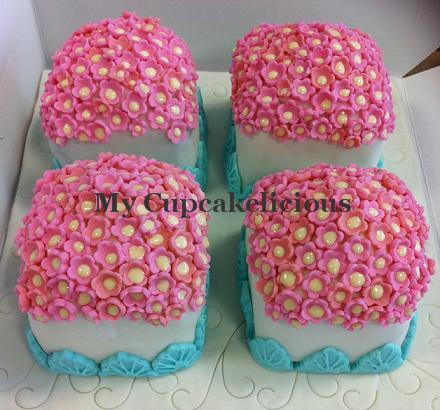 My Cupcakelicious: Miniature Fondant Cakes