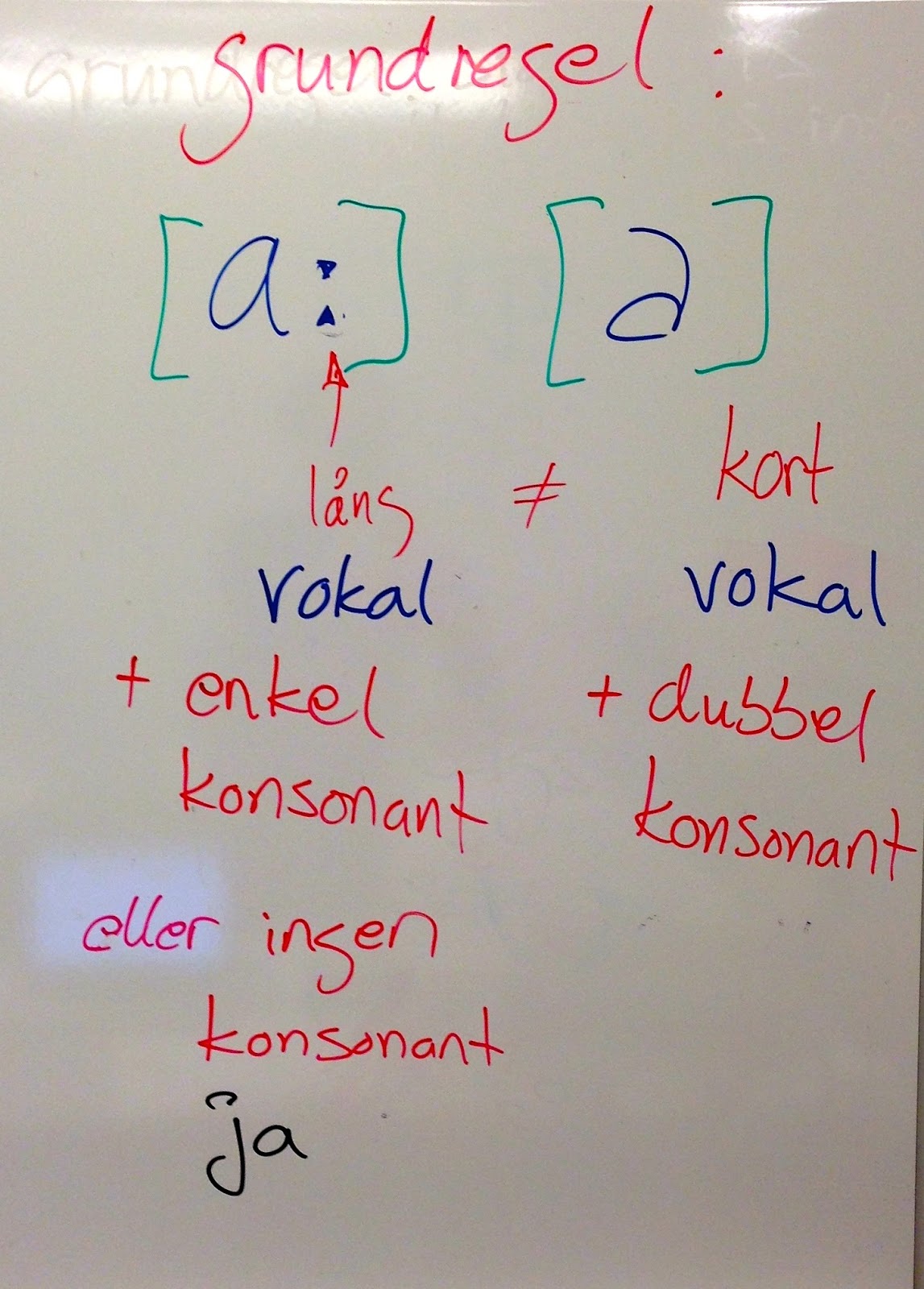 svenska med Janicke - mån 20 november 2015: bokstavering, uttal av ...