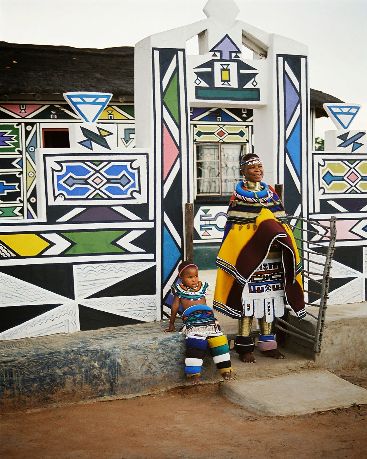 Local style: Traditional dress and adornments of Ndebele
