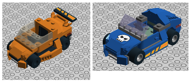 Rayque's Blog: [Lego] 2 Sample Cars!