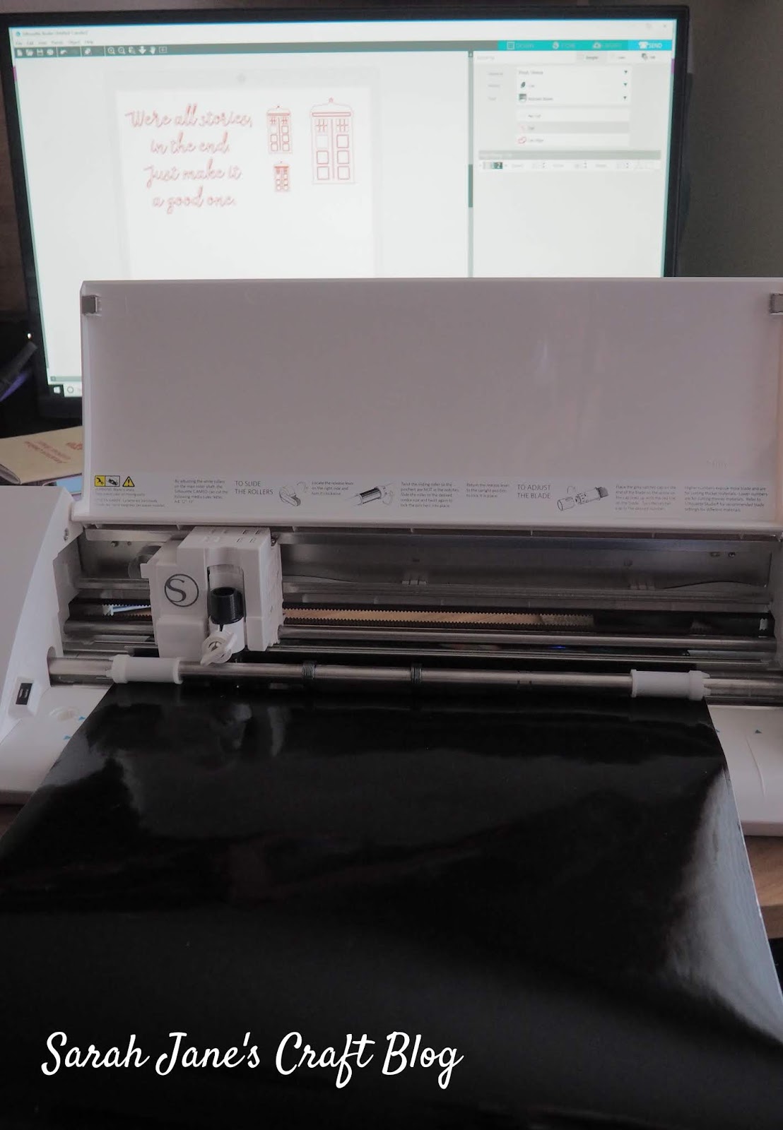 Vinyl Decal Ceramic Tile Plaque: Dr Who Quote