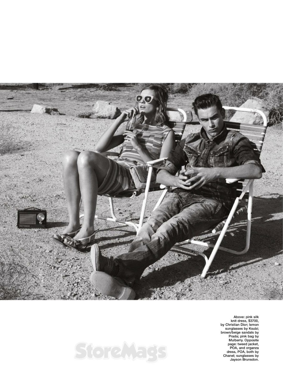 the runaways: dace burkevica and colin dack by david gubert for marie ...