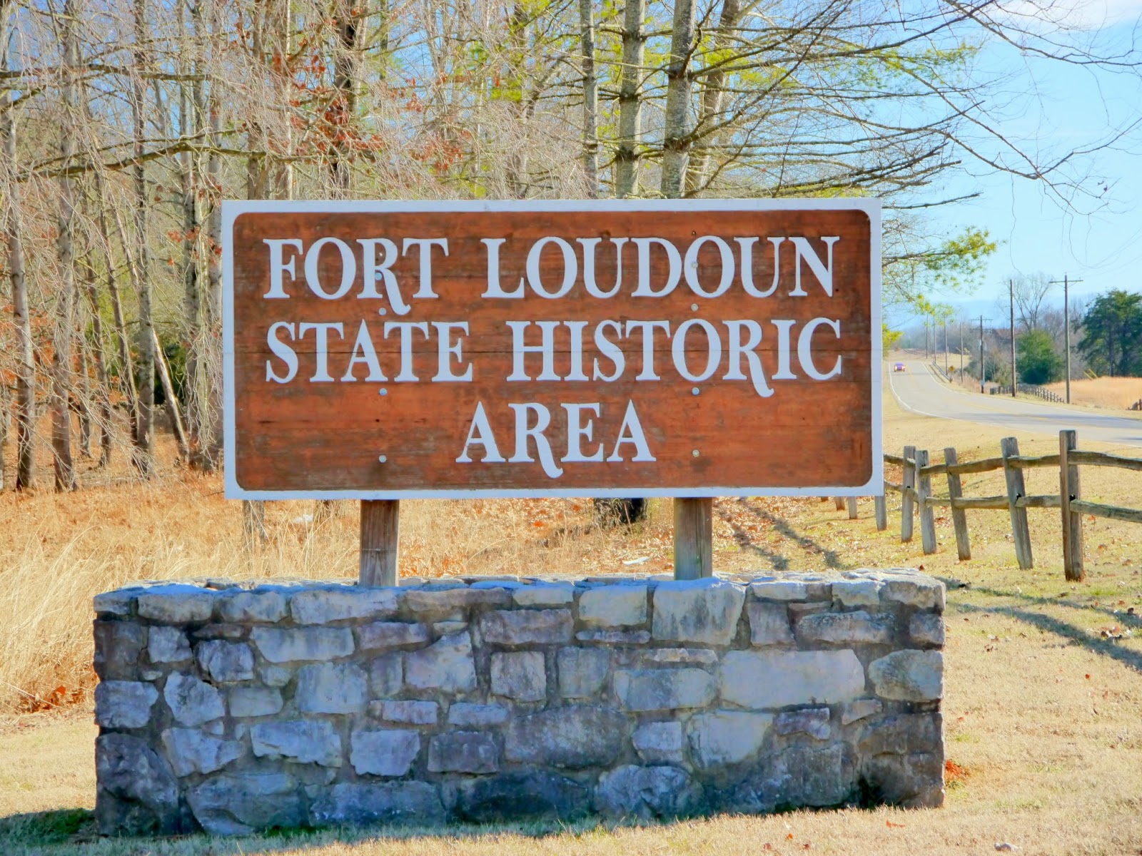 American Travel Journal: Fort Loudoun State Historic Park