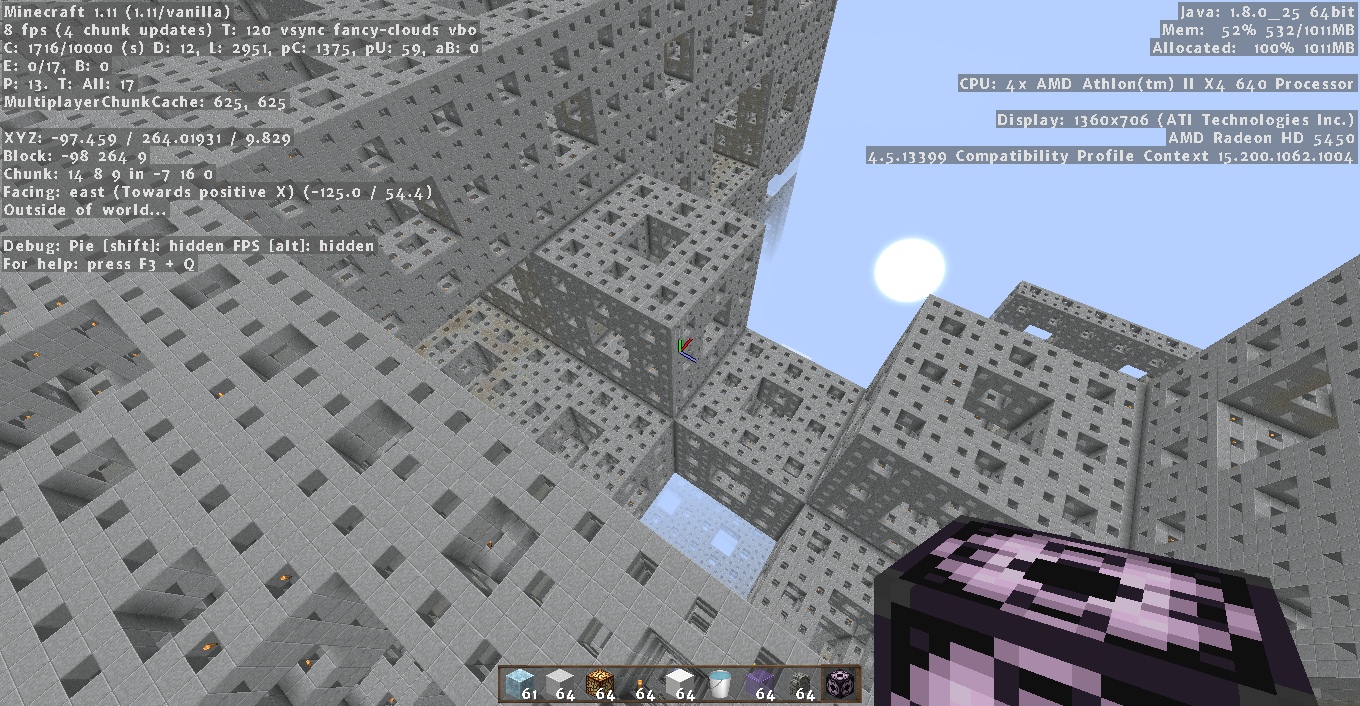 Math-Journal:Understanding Math: 5th Iteration Minecraft Mighty Menger ...