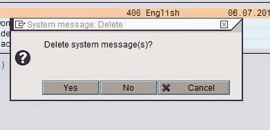 SAP Basis Tutorials: How to post and delete system message in sap?