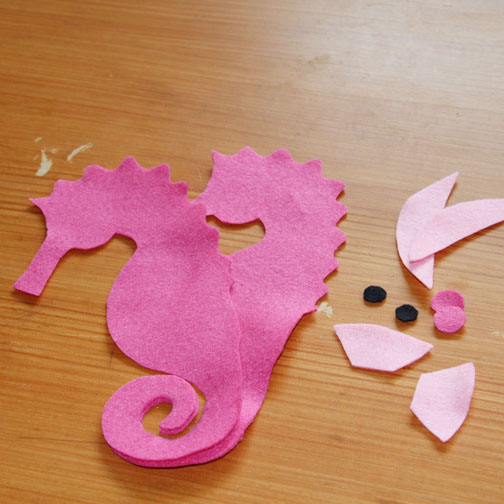 The Sassy Pack Rat: New Series: The Making of A Felt Seahorse PDF ...