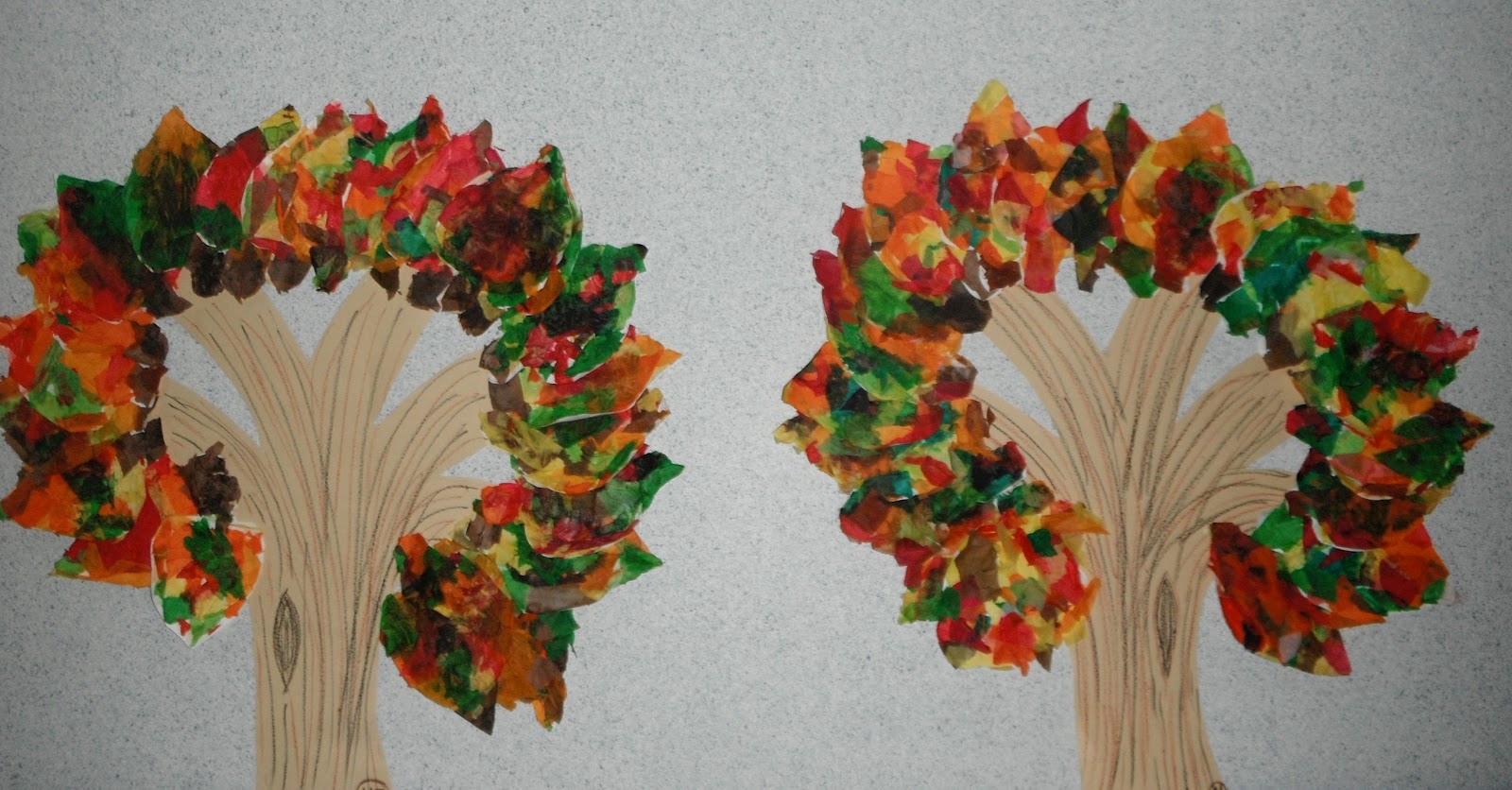 Cassie's Corner: Fall Leaf Collage