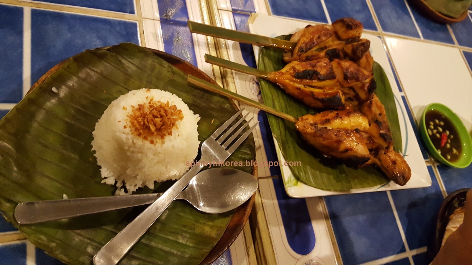 A Pinoy in Korea: Chicken Inasal @ Bacolod City's Masskara Festival!