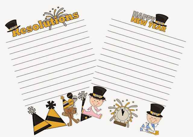 Rockin' Teacher Materials: New Year Creative Writing - FREEBIE!