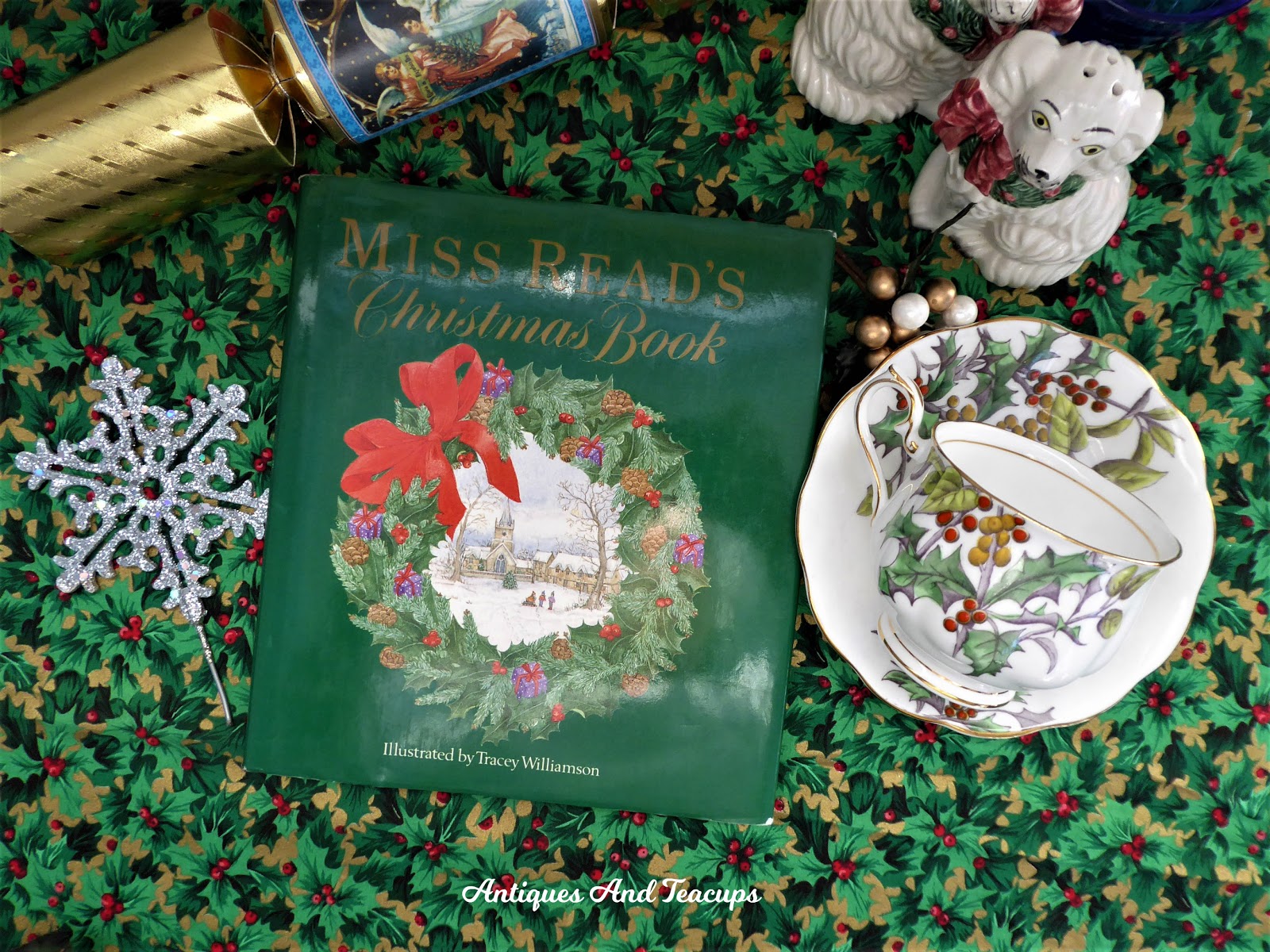 Antiques And Teacups: December 10th Antique Christmas Postcard, Miss ...