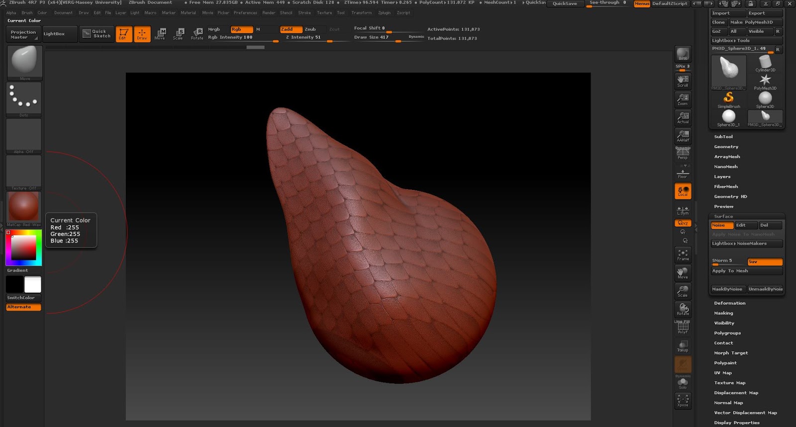 Digital Media Studio: Texturing Full Model Tutorial