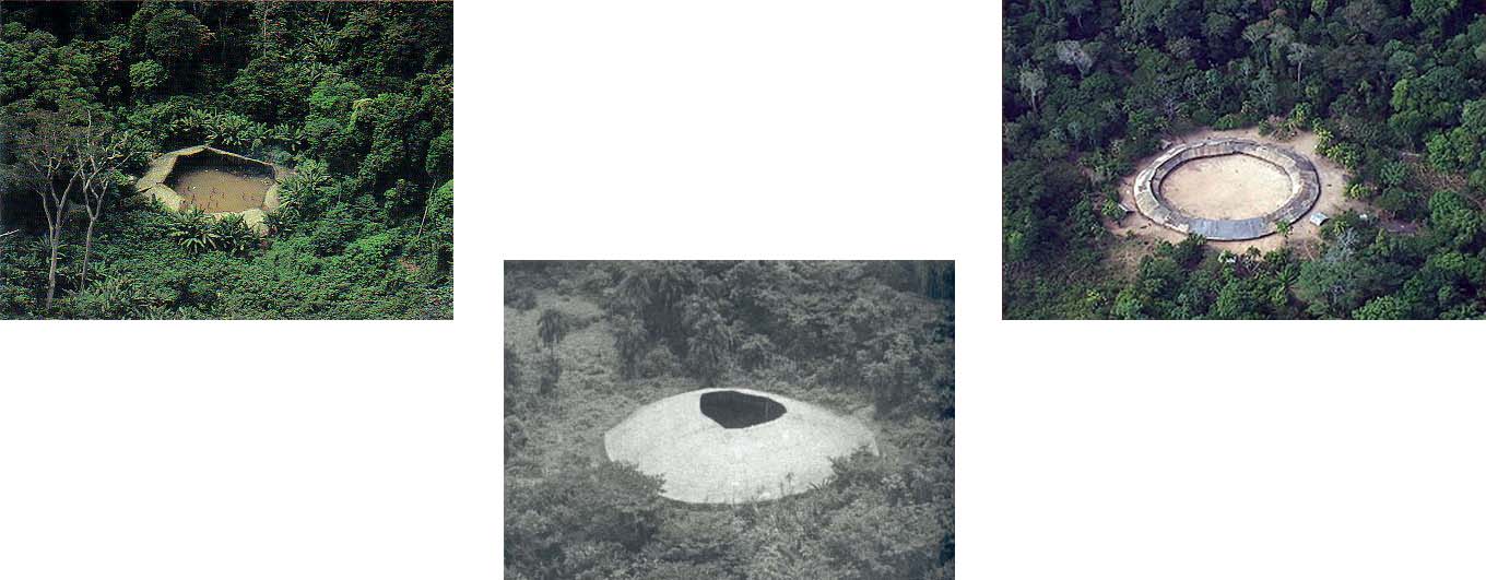 LOS VACIOS URBANOS _ Clara Nubiola: YANOMAMI (Yanomamö) · Los shabonos