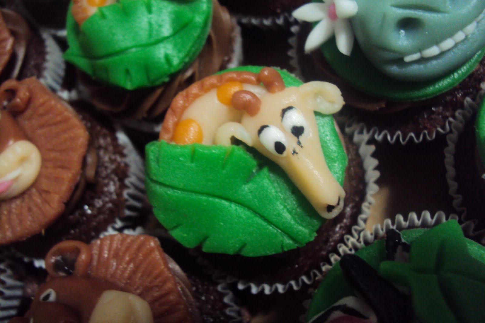 Planeta Cupcake: Lindos!!! Cupcakes do madagascar