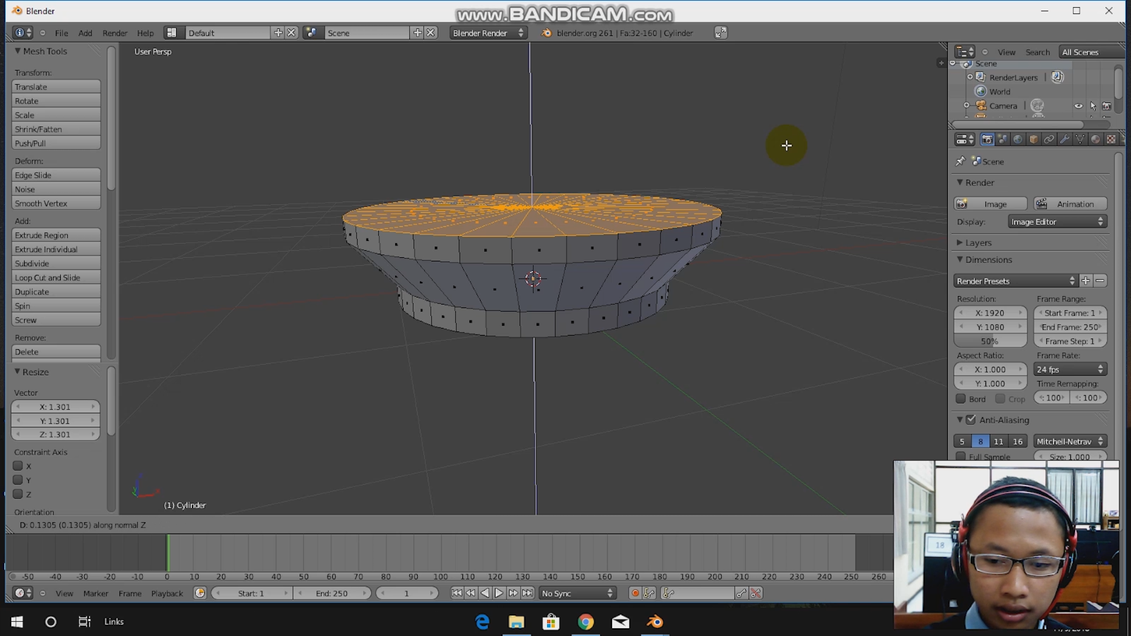 Membuat vas bunga menggunakan blender 3D ~ Fajar Setyawan
