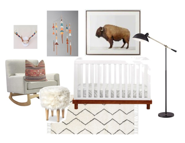 Baby #2 Nursery Design Board | Schue Love
