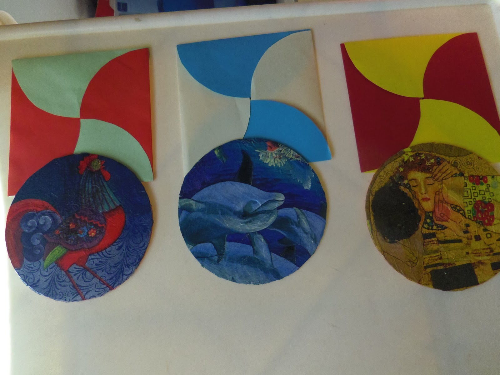 Patra's Arts and Crafts Blog: More paper napkin creations.