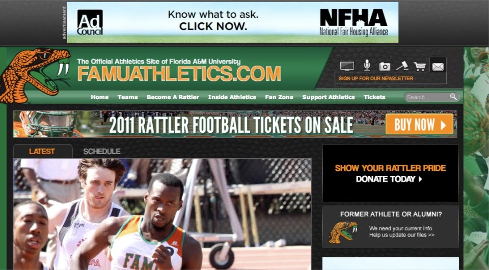 FAMU Athletics Launches New Website