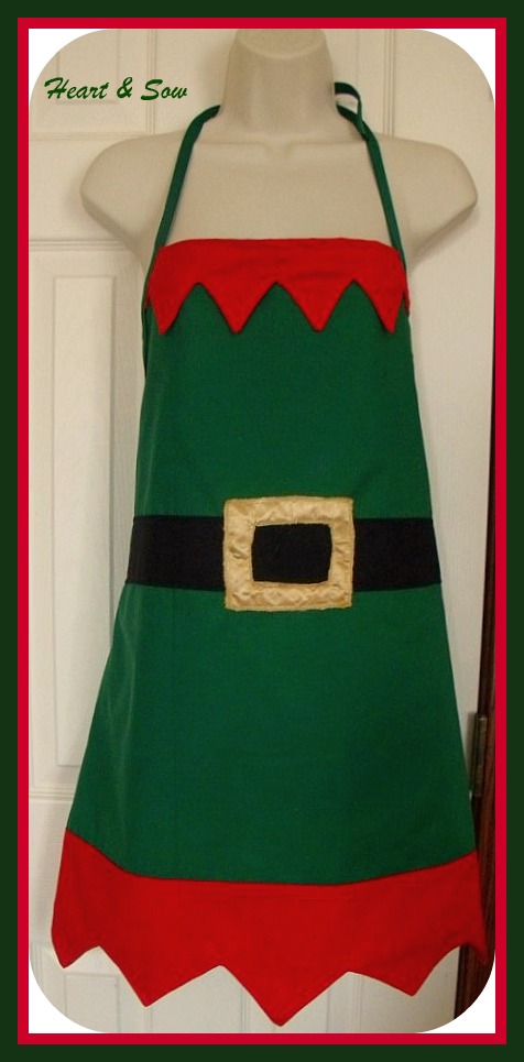 Heart & Sow's Artistic Designs Blog: Holiday Elf Aprons