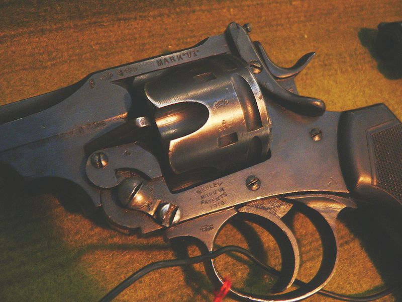 The World War Blog: Webley Revolver